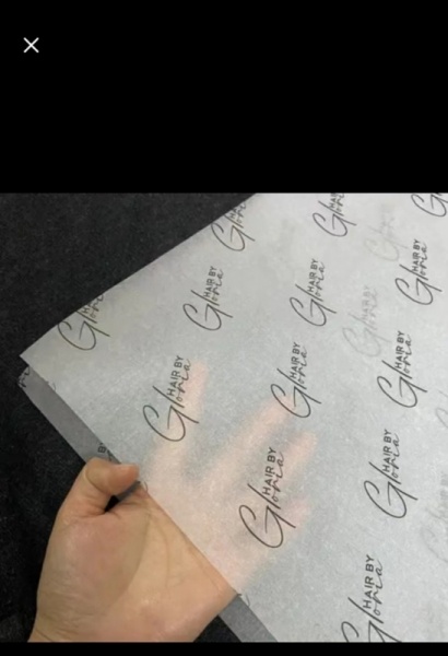 Semi-transparent paper